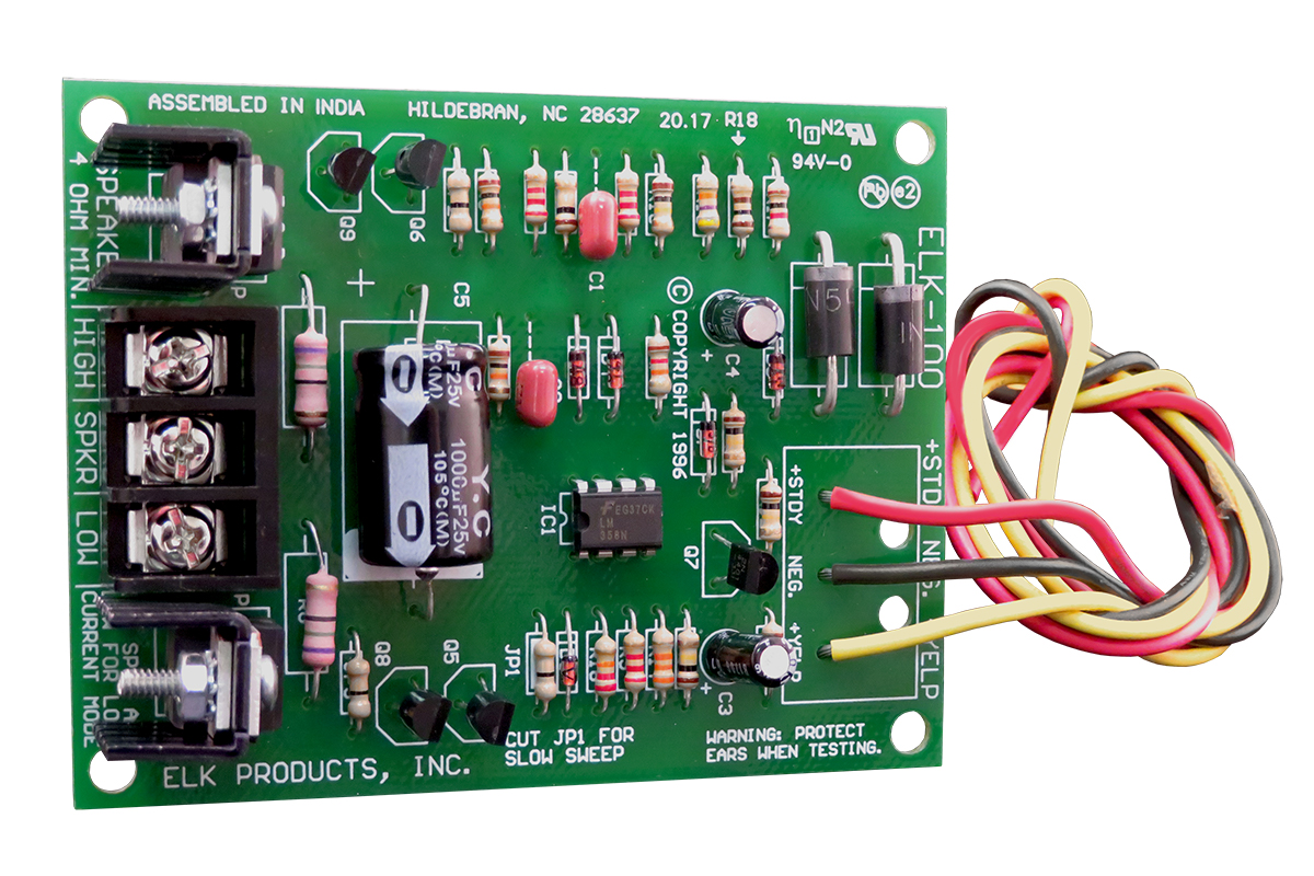 High Performance Siren Driver Module - ELK Products