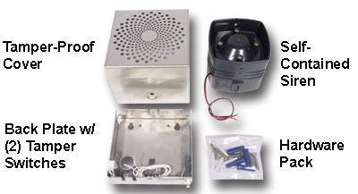 Siren & Stainless Steel Enclosure - ELK Products