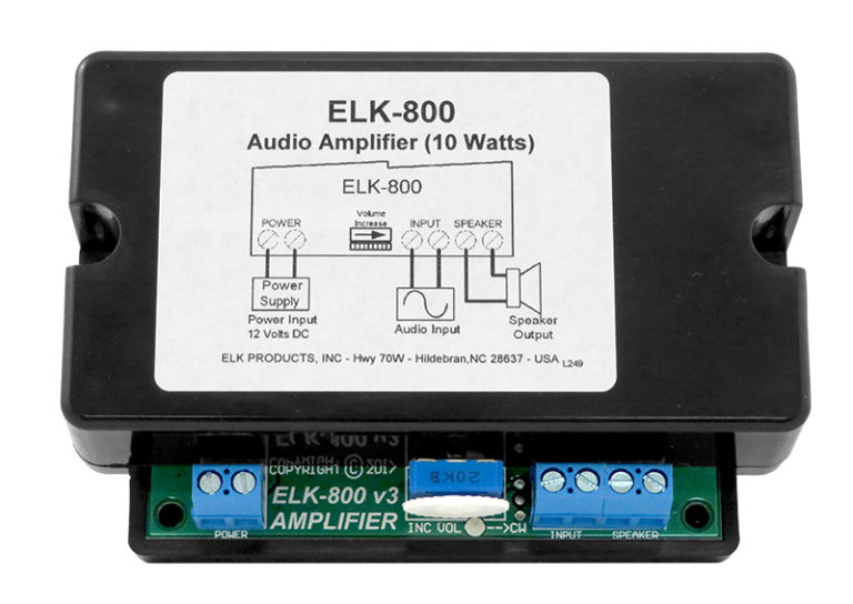 10 Watt Audio Amplifier - ELK Products