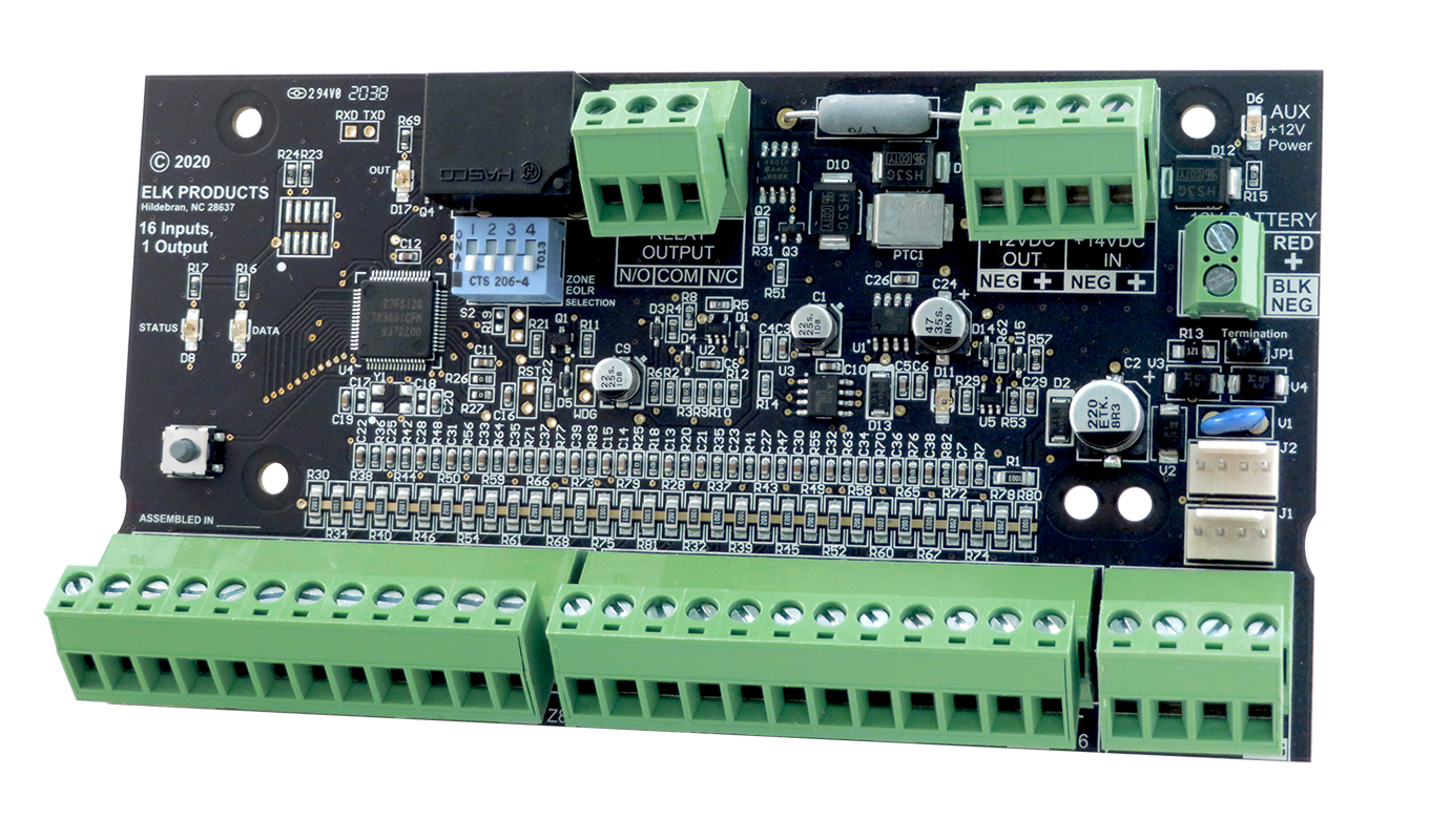 Alarm Engine 16 Zone Input Expander - ELK Products